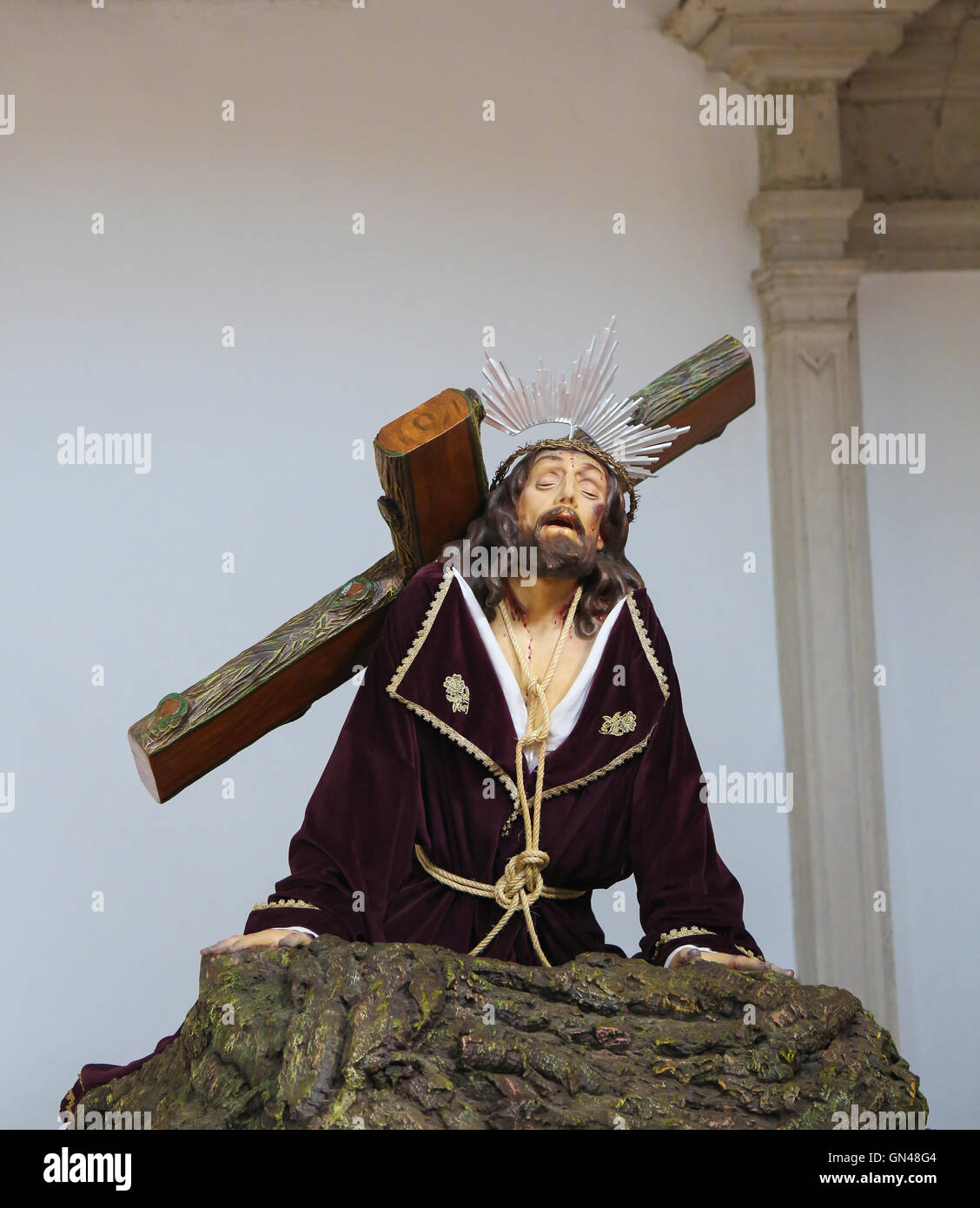 St dominic cross hi-res stock photography and images - Alamy