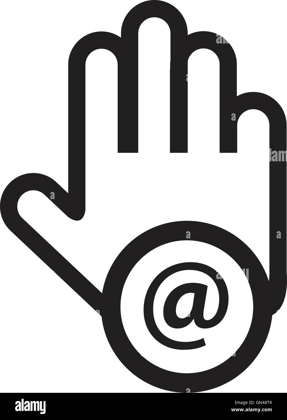 Hands reaching up Stock Vector Images - Alamy