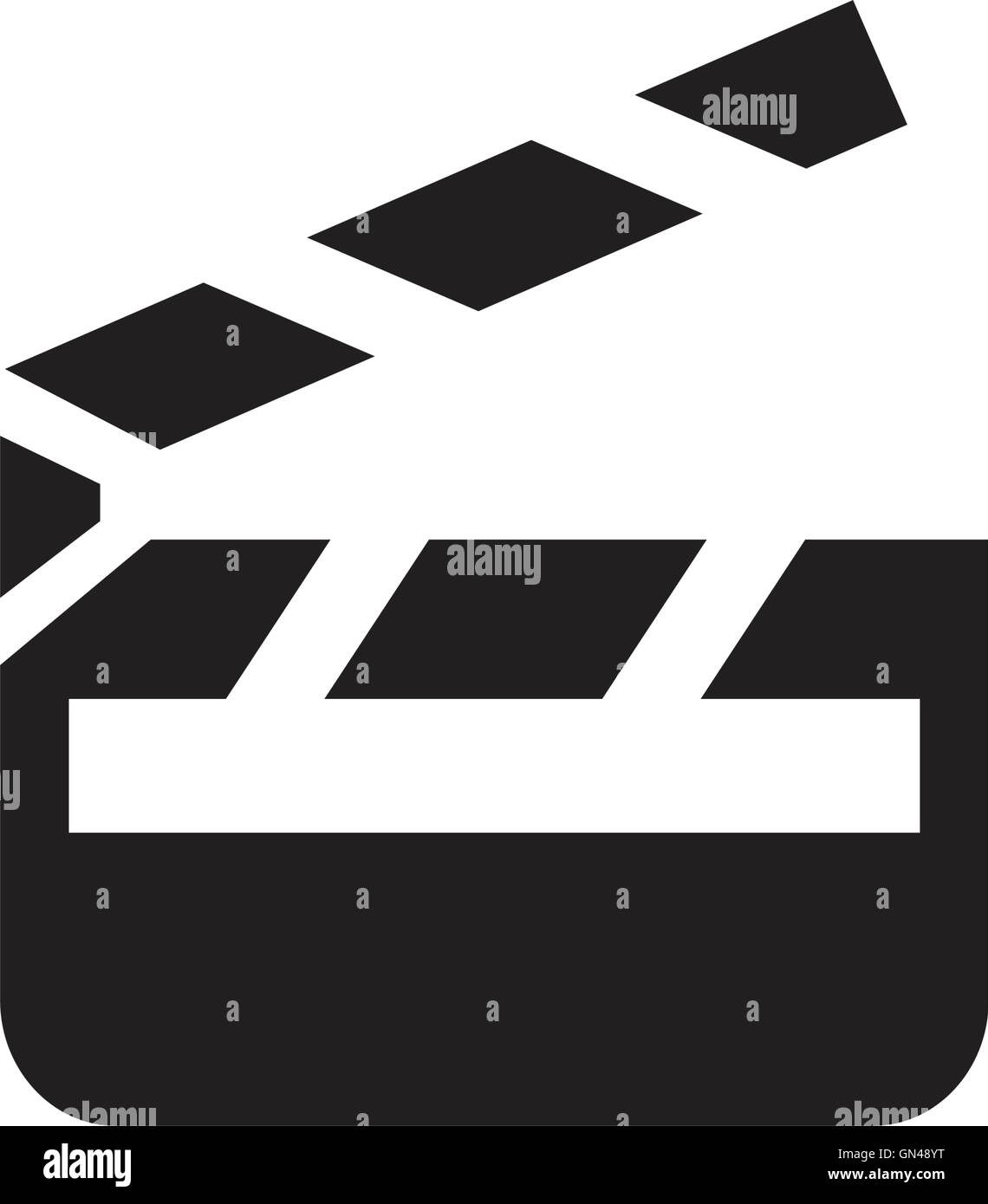 Vector clapper board hi-res stock photography and images - Alamy