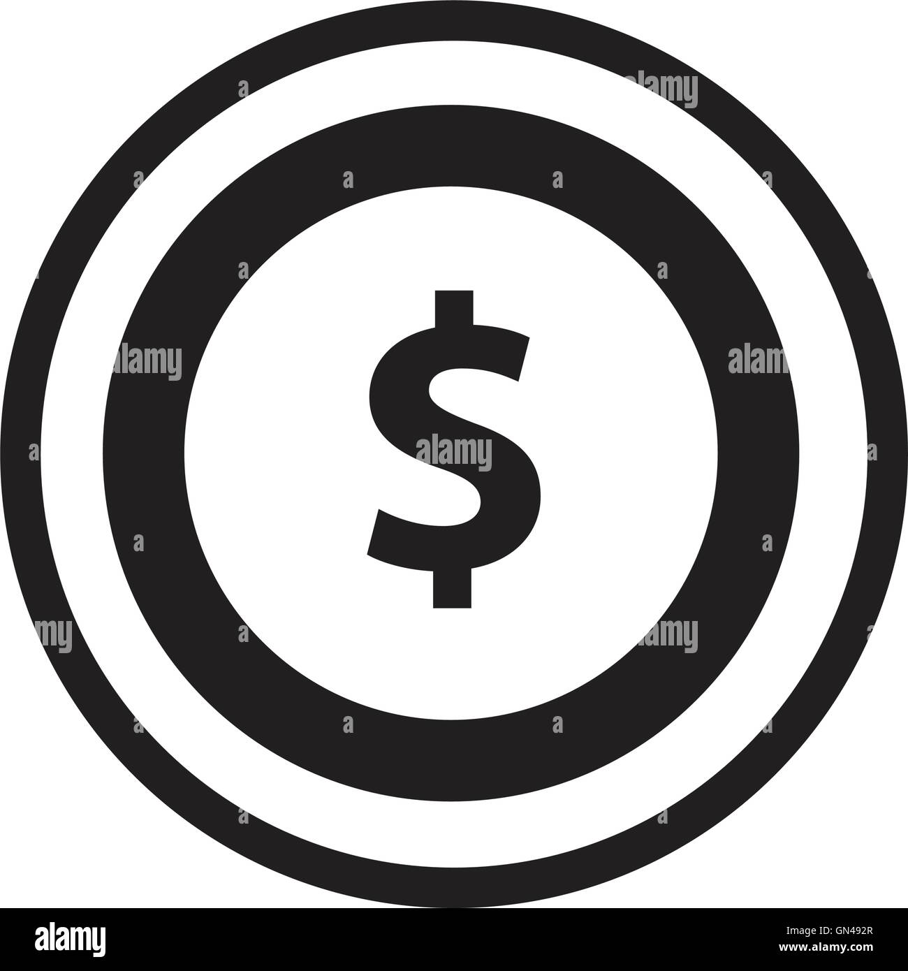 Coin icon hi-res stock photography and images - Alamy