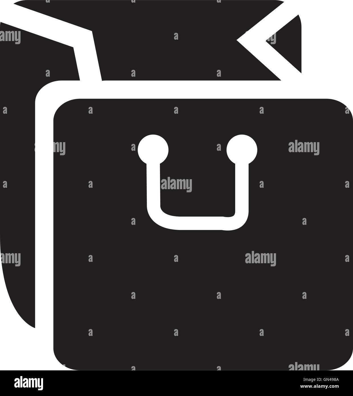 Shopping basic icon Stock Vector Image & Art - Alamy