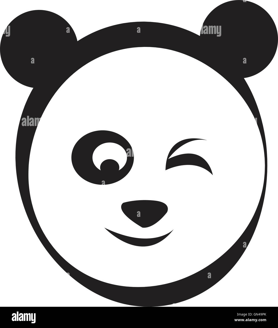Panda bear design Stock Vector Image & Art - Alamy