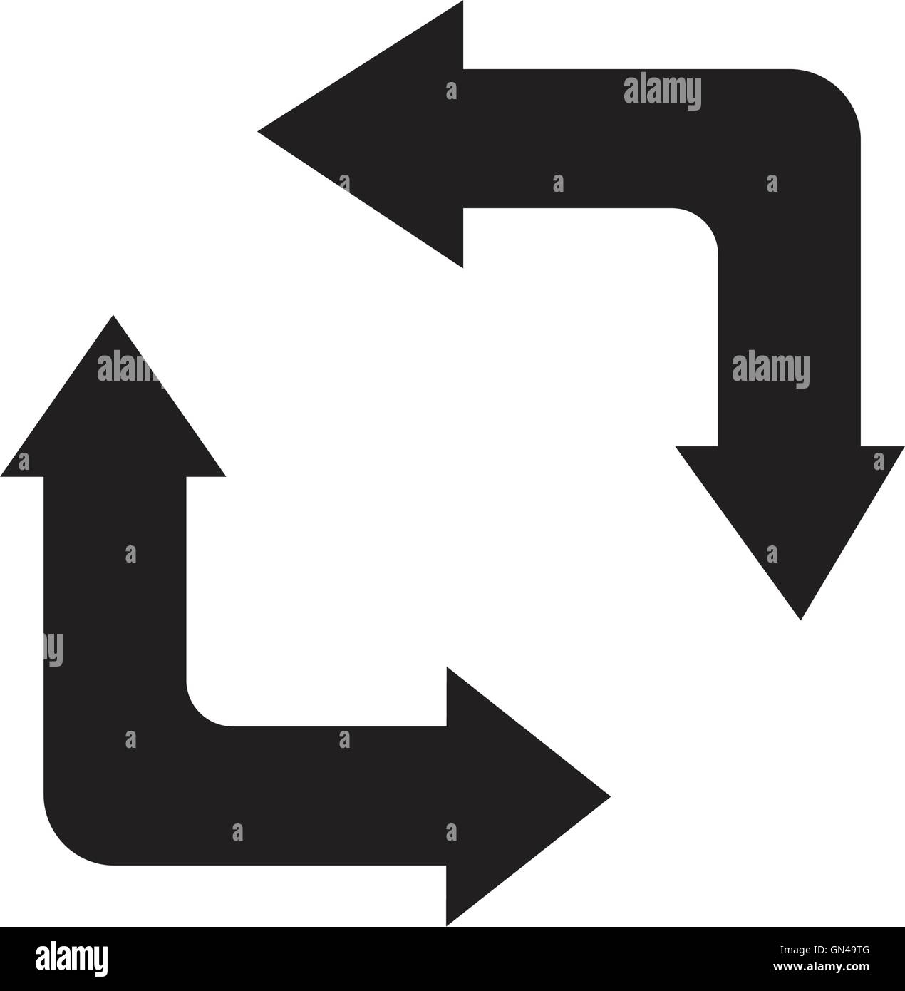 Refresh icon set reload Stock Vector Images - Alamy