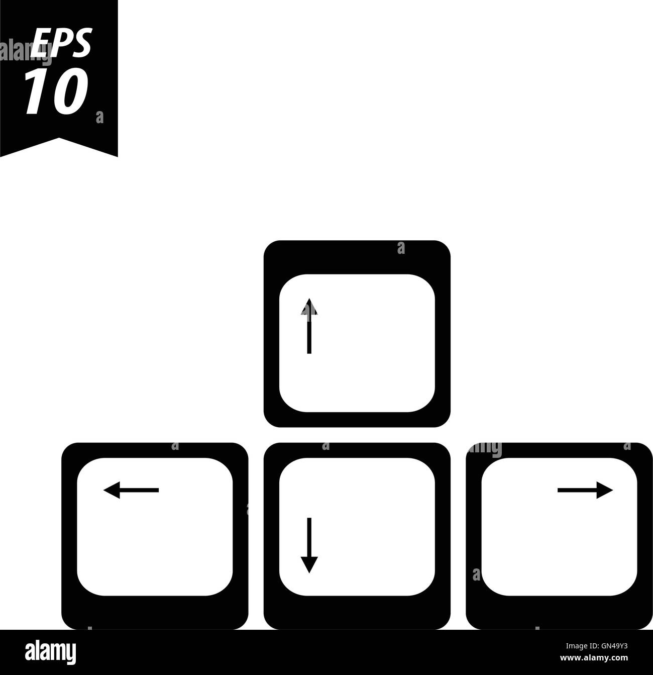 Keyboard Icon / Keyboard Icon Vector Stock Vector Image & Art - Alamy