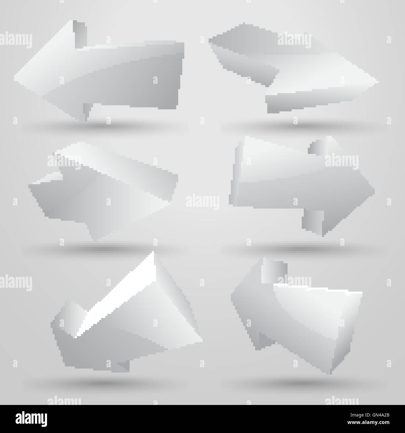 Set six design elements Stock Vector Images - Alamy