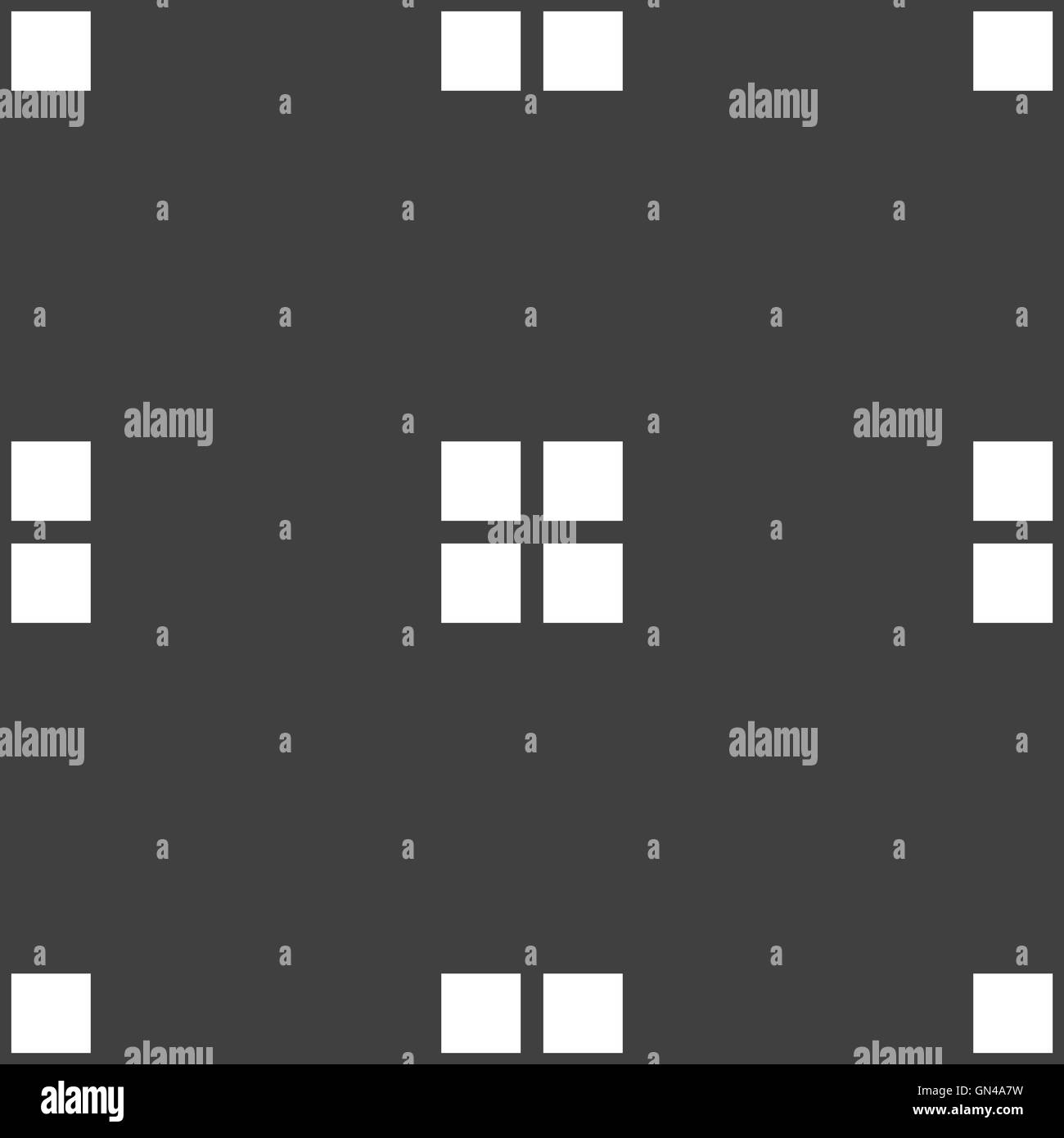 List menu, app icon sign. Seamless pattern on a gray background. Vector Stock Vector Image & Art ...