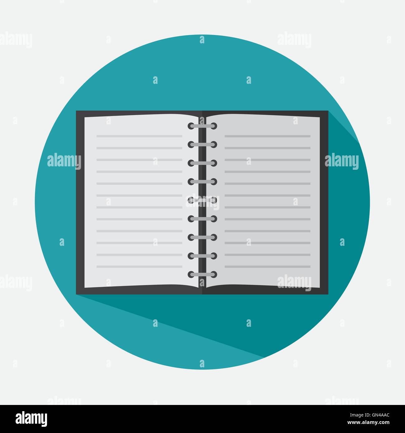 note book paper icon Stock Vector Image & Art - Alamy