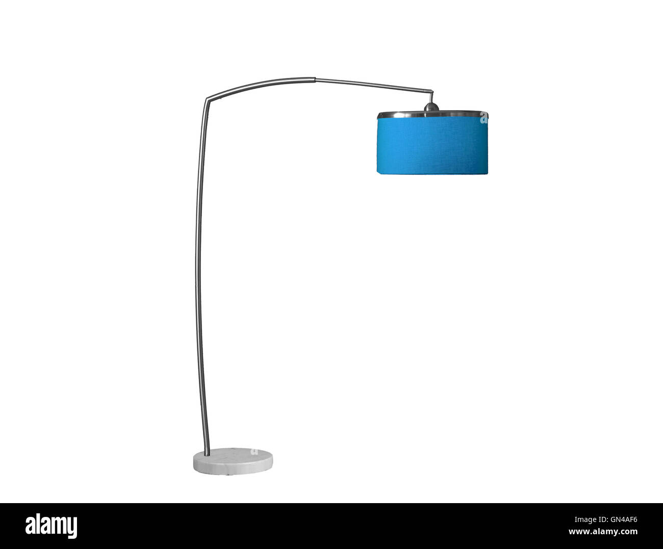desktop blue lamp studio isolated Stock Photo - Alamy