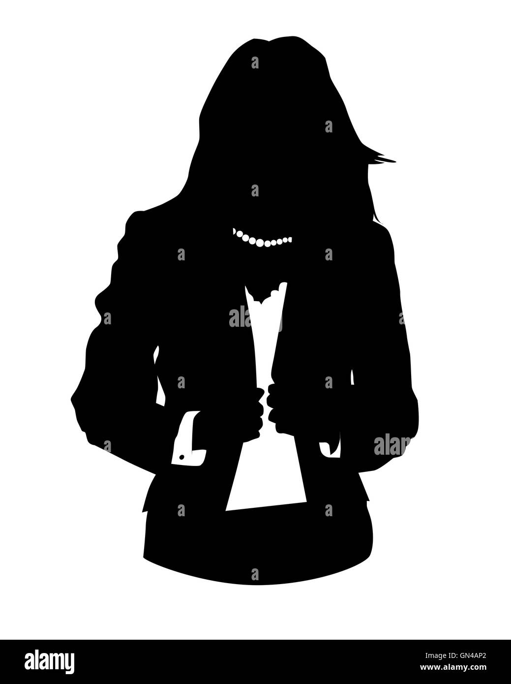 Front office female Black and White Stock Photos & Images - Alamy