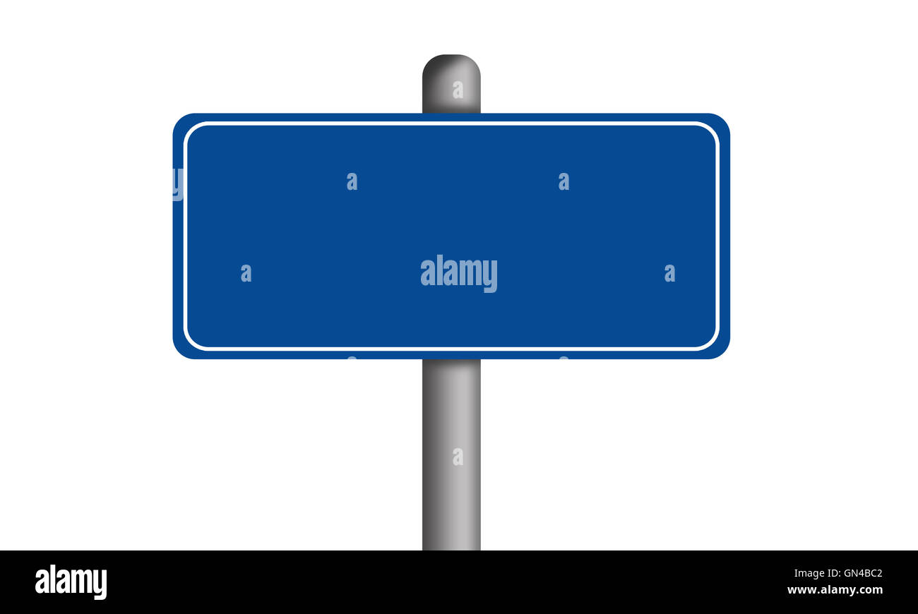 Blank exit sign on highway hi-res stock photography and images - Alamy