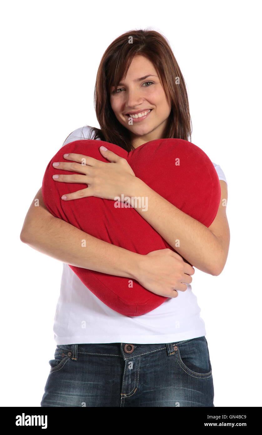Flirty young woman Stock Photo - Alamy