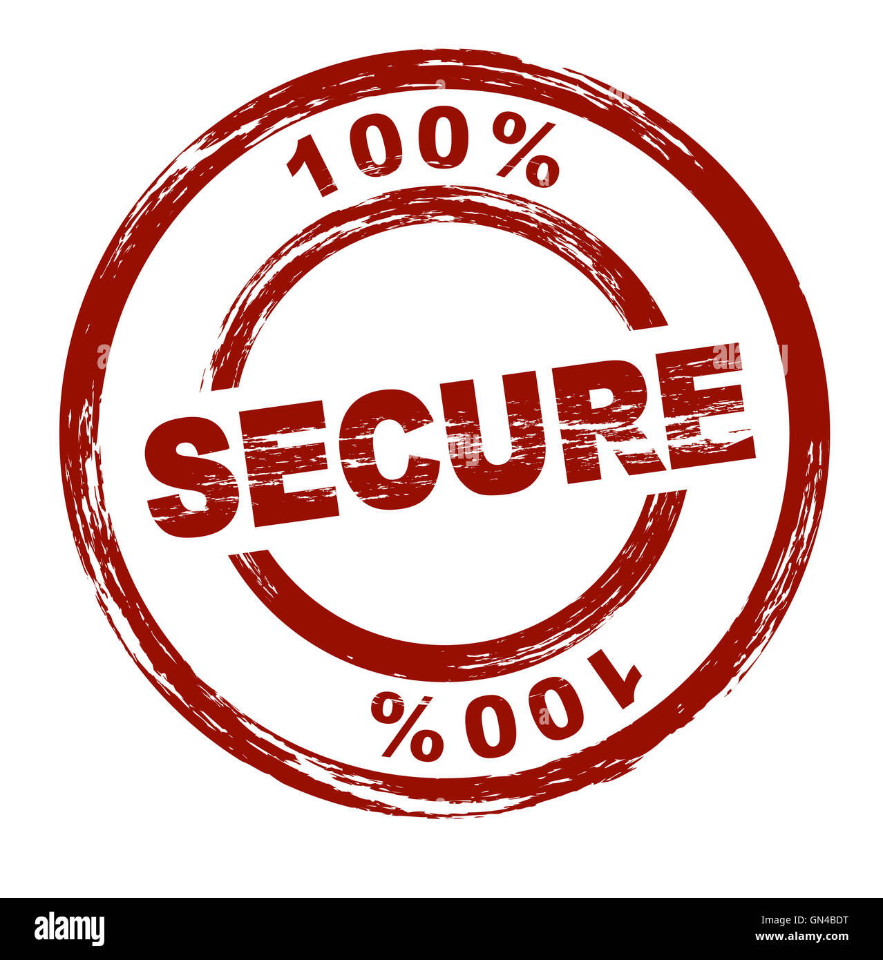 Icon red 100 secure hi-res stock photography and images - Alamy