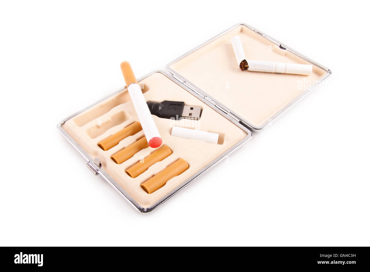 electric cigarette isolated Stock Photo - Alamy