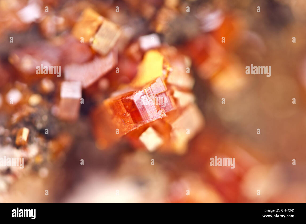 Crystals Vanadinite is a mineral belonging to the apatite group of ...