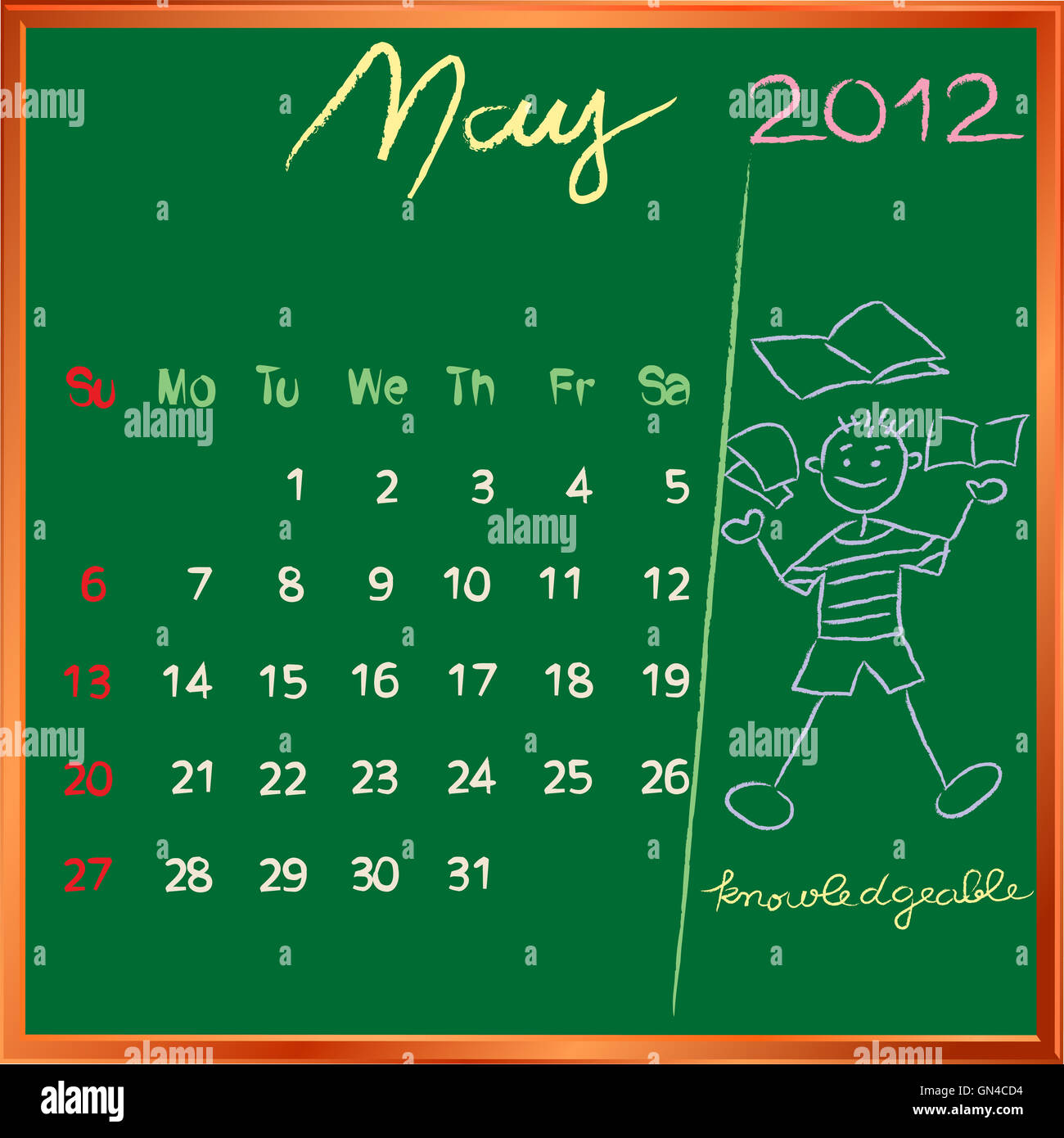 5 january calendar hi-res stock photography and images - Alamy
