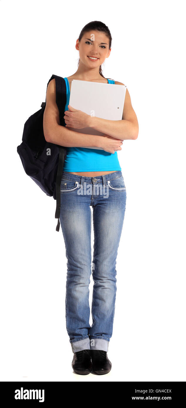 Attractive young student Stock Photo - Alamy