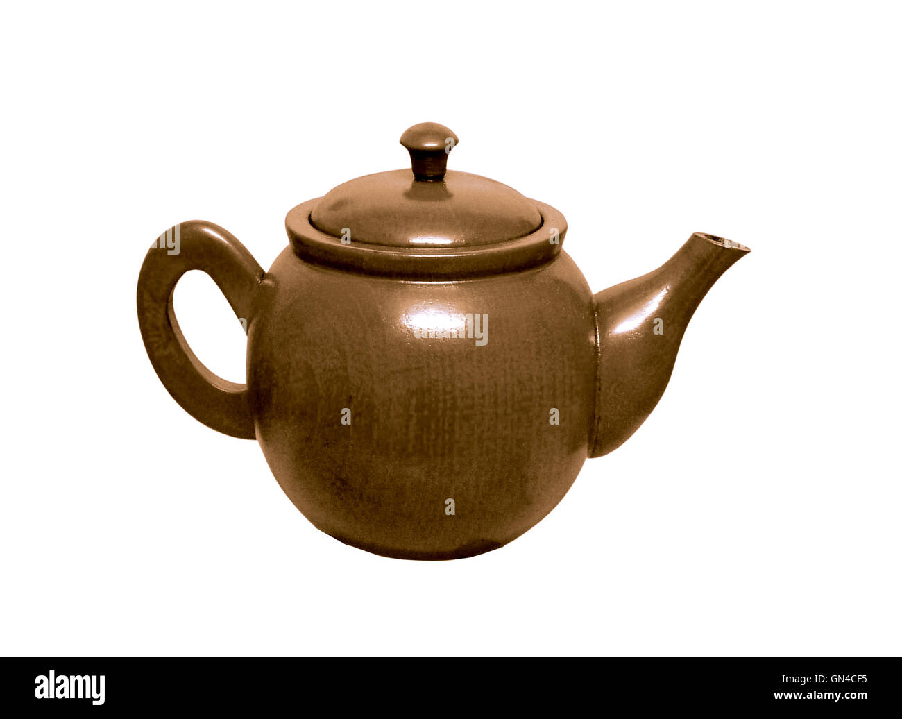 teapot isolated on white background Stock Photo - Alamy