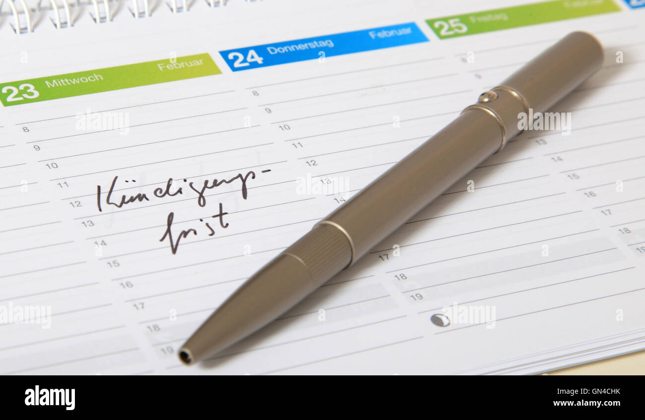 A standard schedule Stock Photo - Alamy