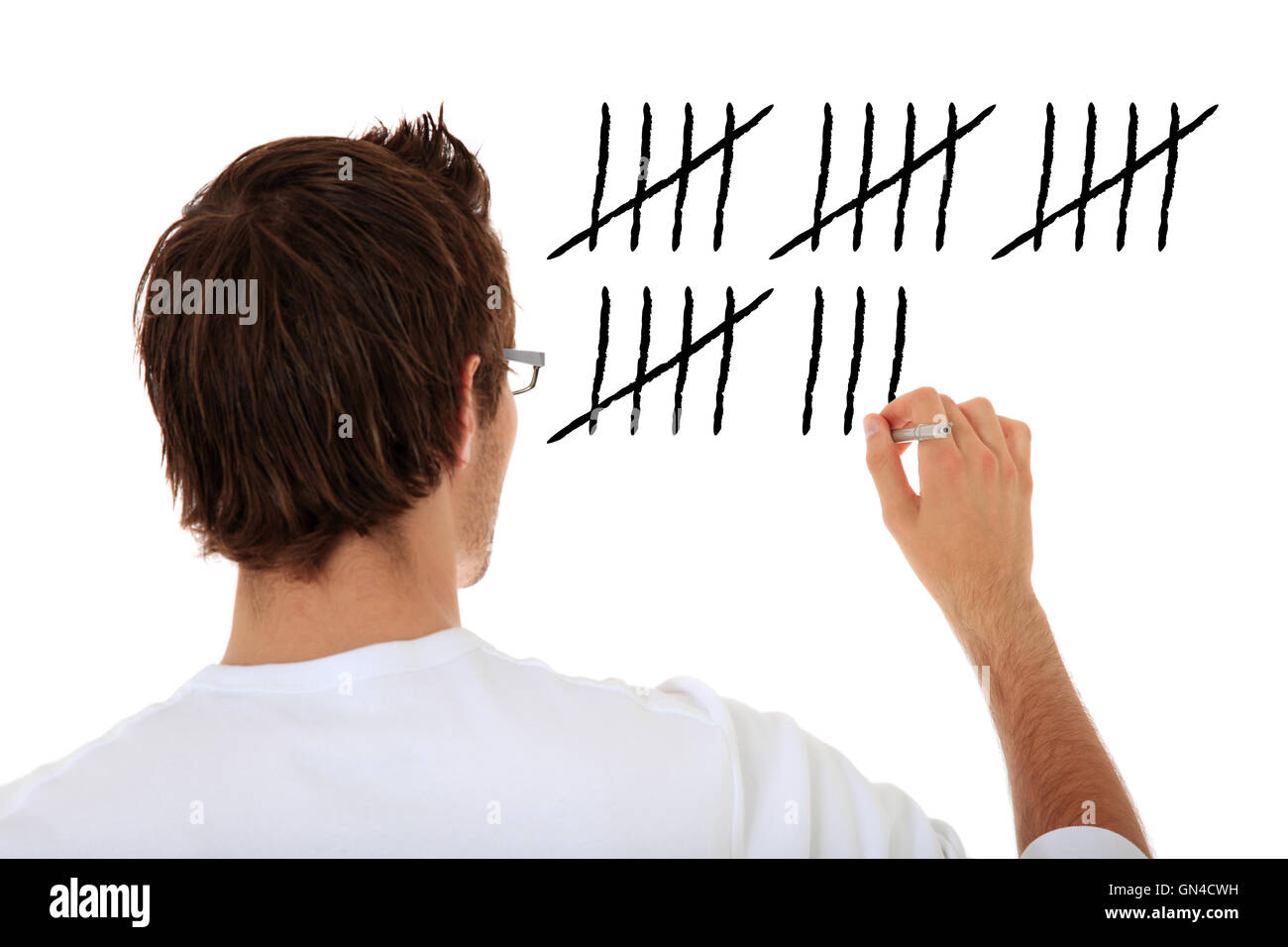 Counting the days Stock Photo - Alamy