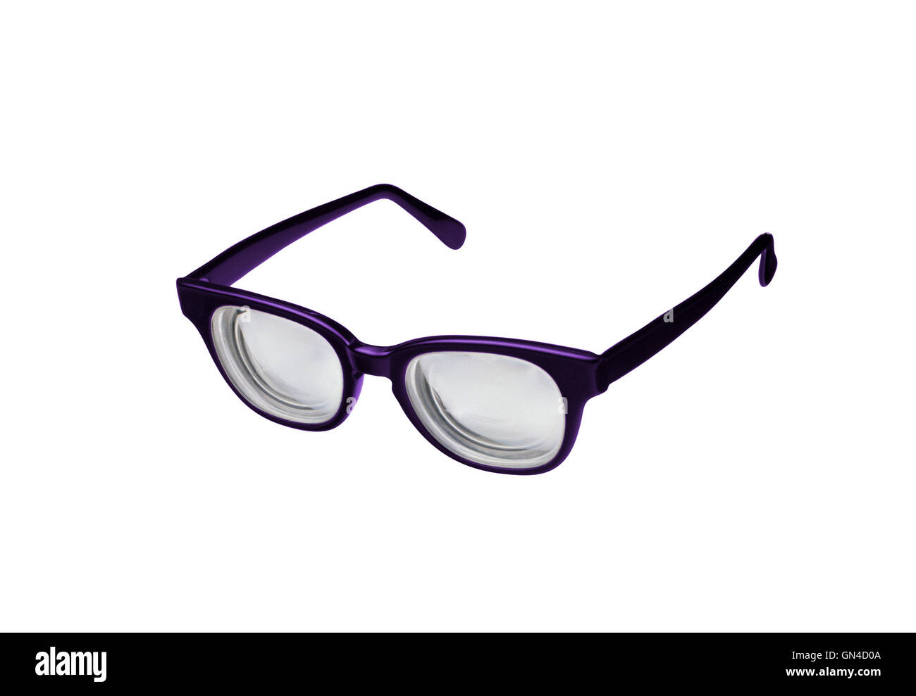 glasses isolated on white background Stock Photo - Alamy
