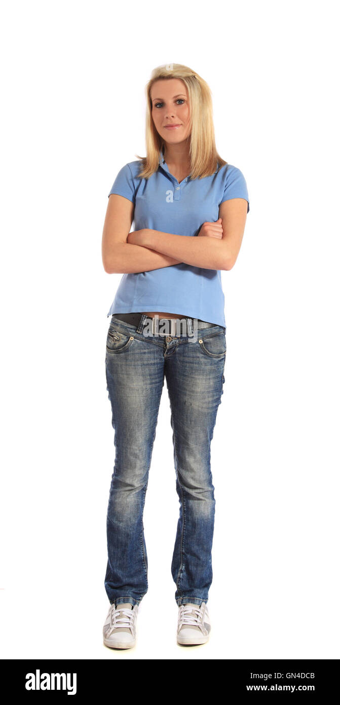 White young blond woman hi-res stock photography and images - Alamy