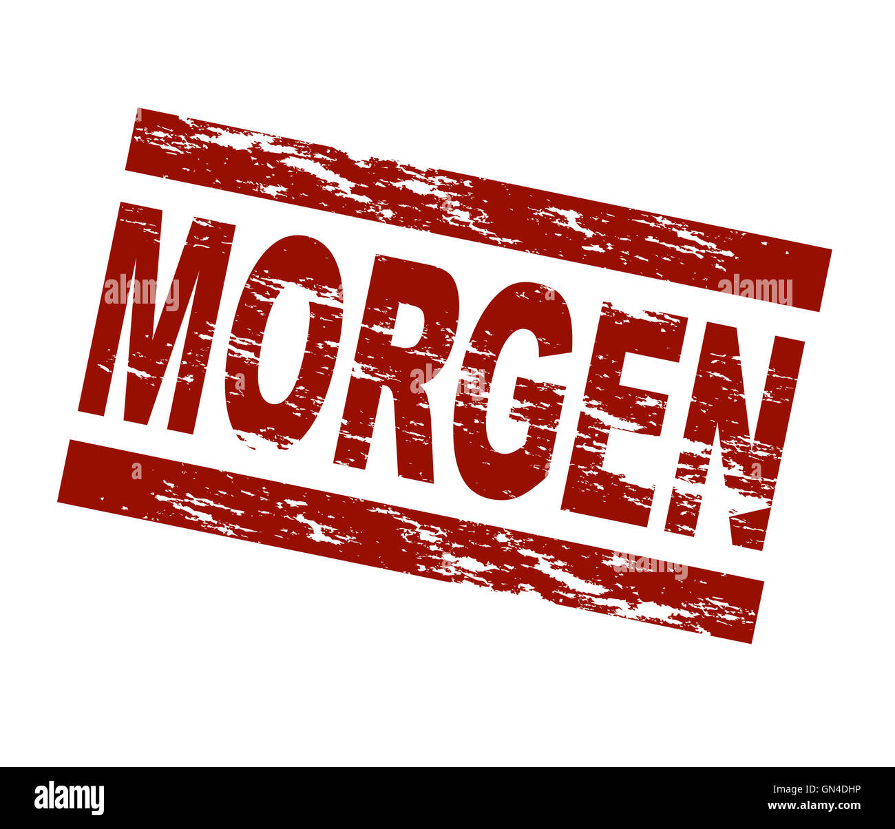 Tomorrow stamp hi-res stock photography and images - Alamy