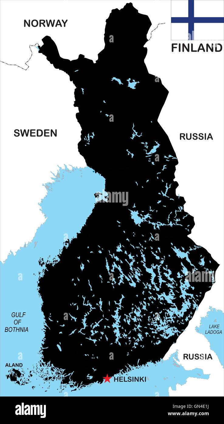 finland map google