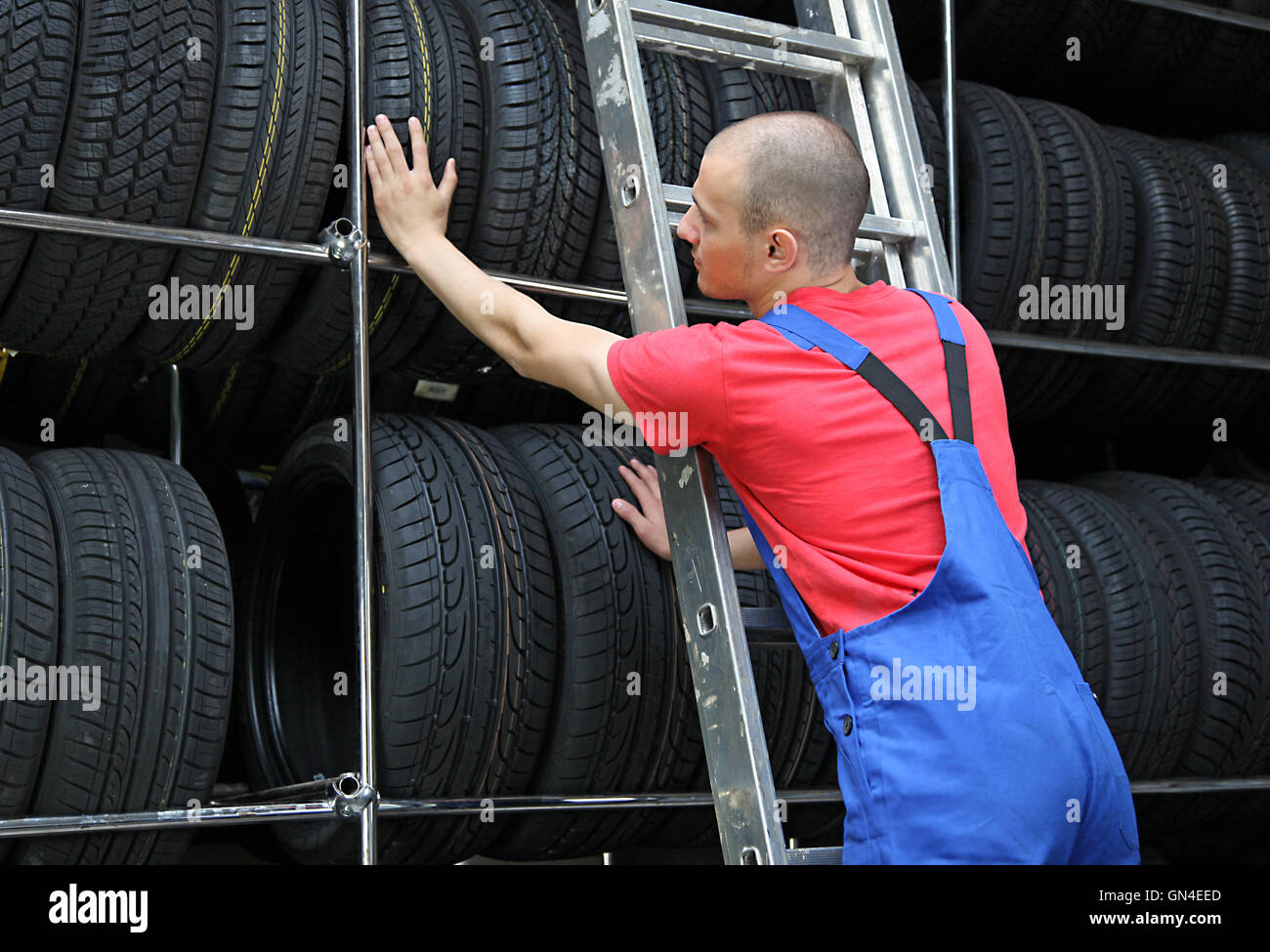 Inventory of tires hi-res stock photography and images - Alamy