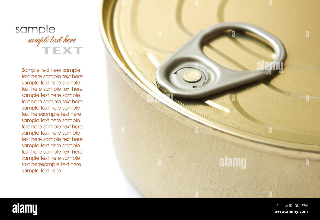 tin can with preserves Stock Photo - Alamy