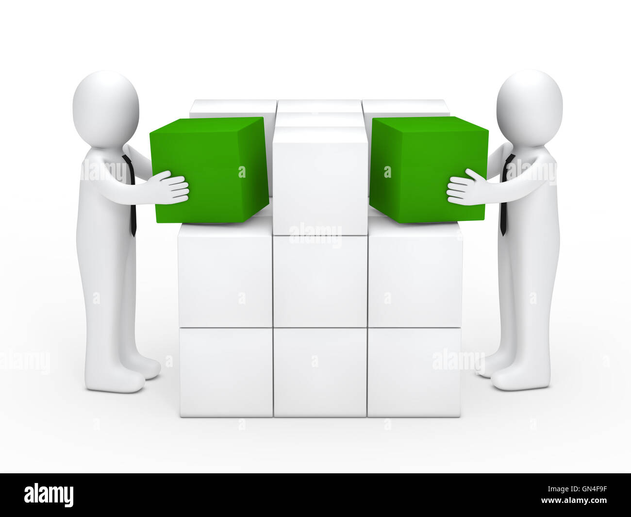 Stack of cubes hi-res stock photography and images - Alamy