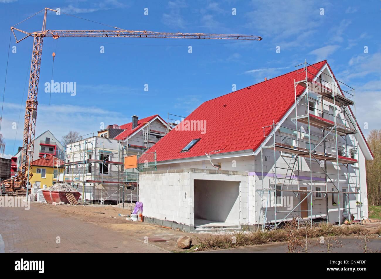 New residential building Stock Photo - Alamy