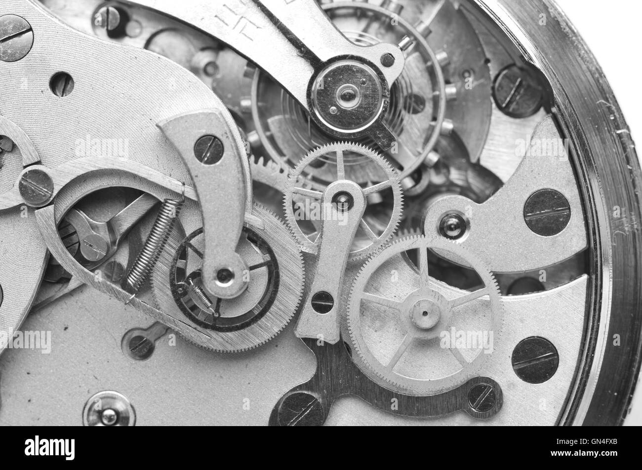 Metal Cogwheels inside Clockwork. Concept Eternity, Teamwork , Idea ...