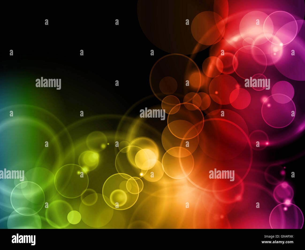 Colorful magic lights Stock Photo - Alamy