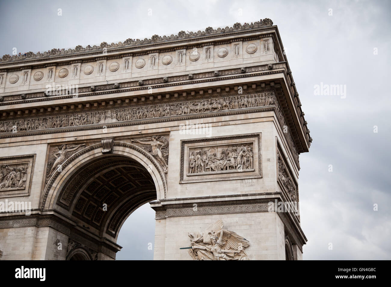 Arc de Triomphe (Arch of Triumph Stock Photo - Alamy