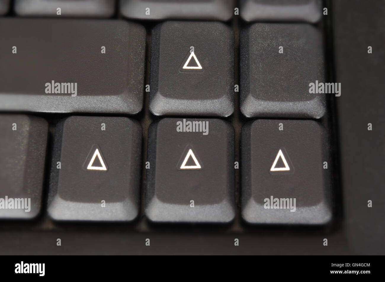 Keyboard arrows facing upwards Stock Photo - Alamy