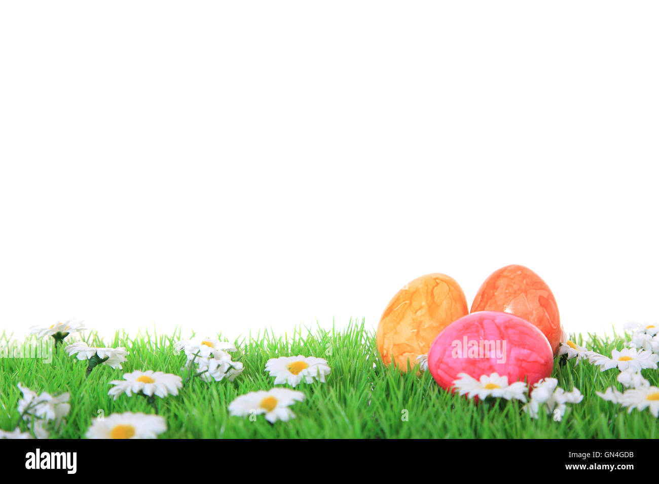 Horizontal banner easter eggs hi-res stock photography and images - Alamy