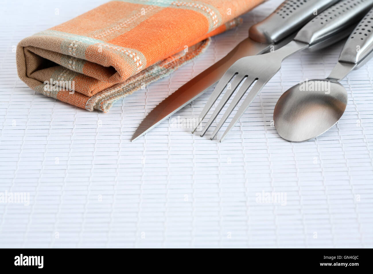 Cover And Napkin Stock Photo - Alamy