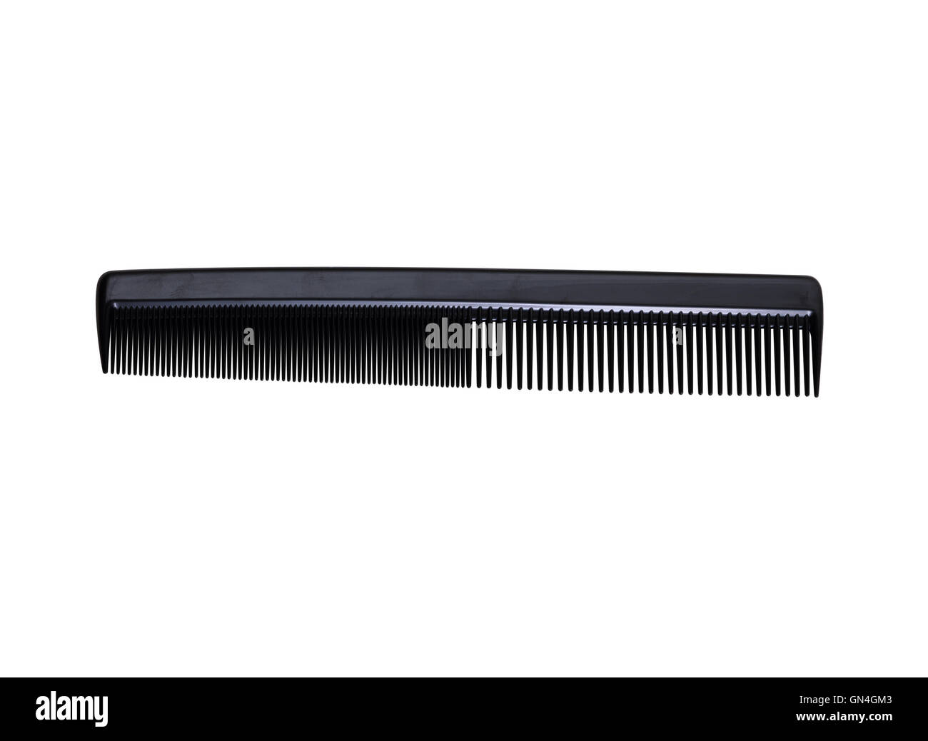 black comb for hair isolated Stock Photo - Alamy