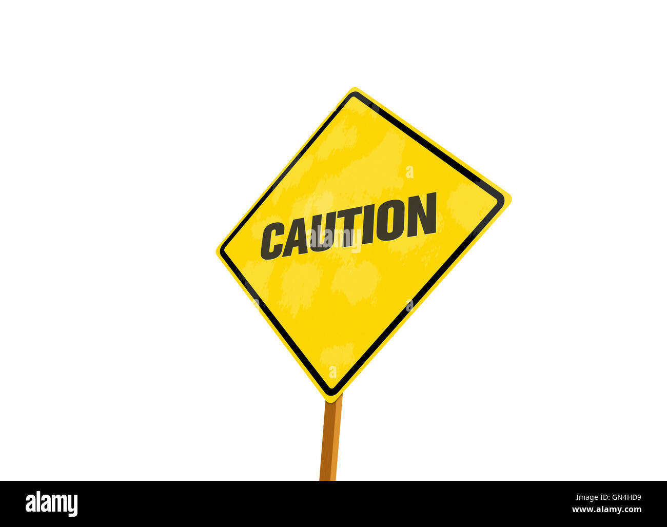 yellow caution traffic sign with copyspace for text message Stock Photo ... yellow caution traffic sign with copyspace for text message Stock Photo ...