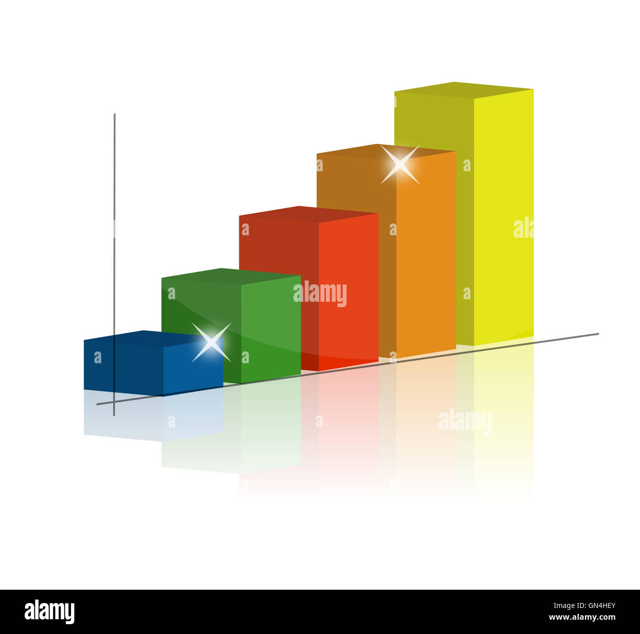 Chart bar icon hi-res stock photography and images - Alamy