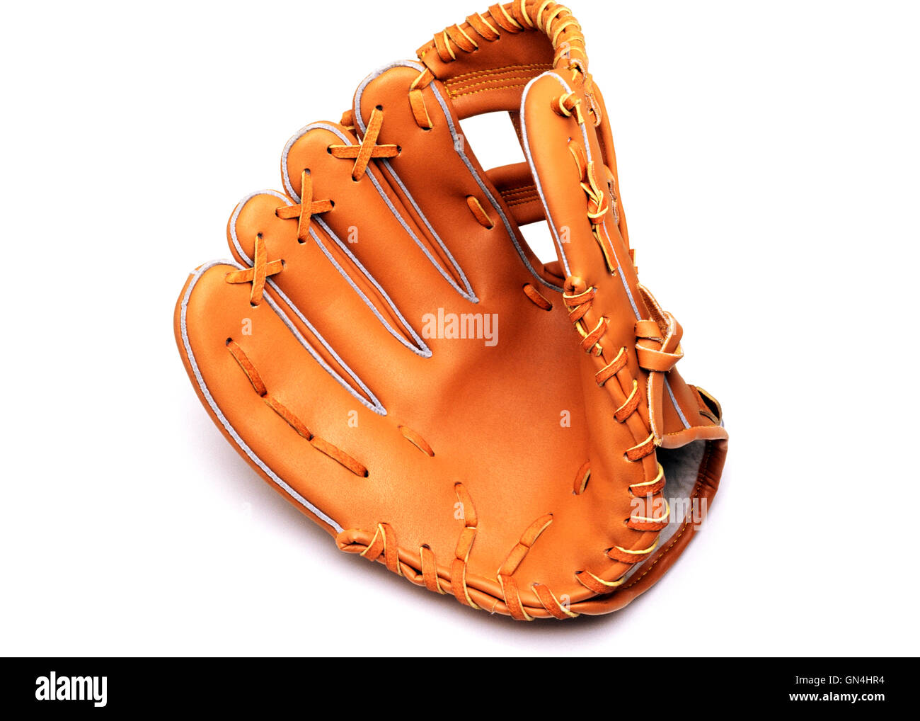 Leather stitch baseball glove hi-res stock photography and images - Alamy
