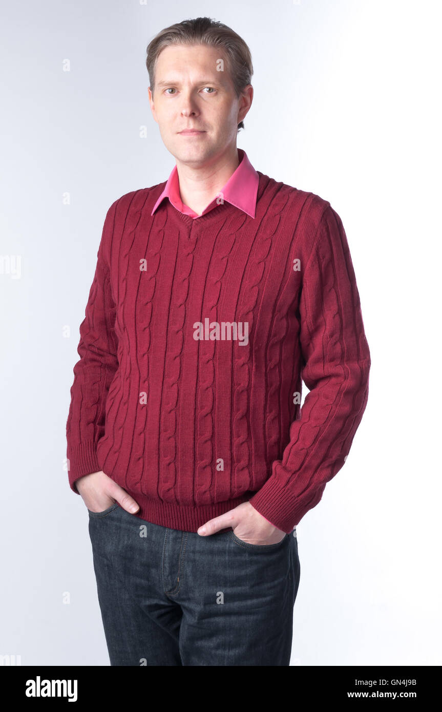 portrait of a Man Stock Photo - Alamy