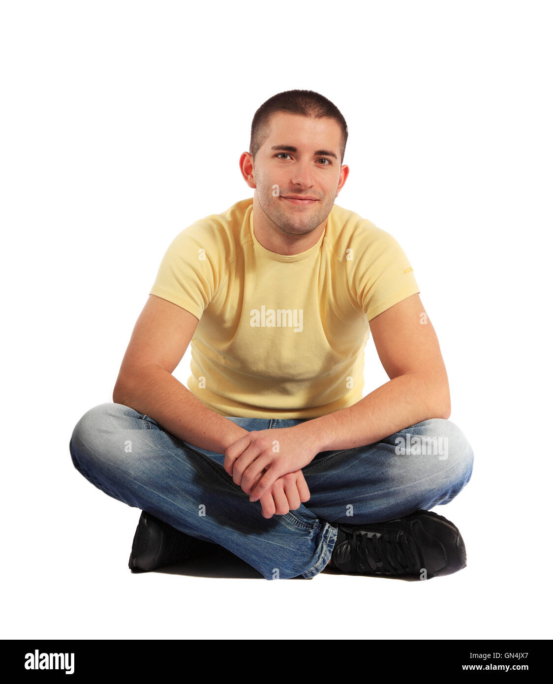 Young white man Cut Out Stock Images & Pictures - Alamy