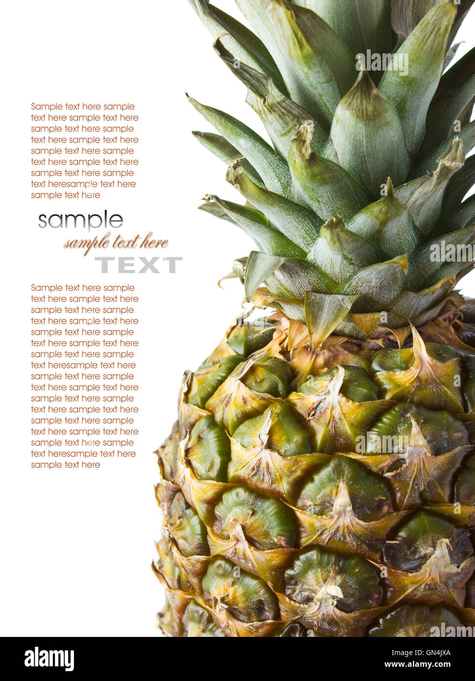 Ripe pineapple hi-res stock photography and images - Alamy