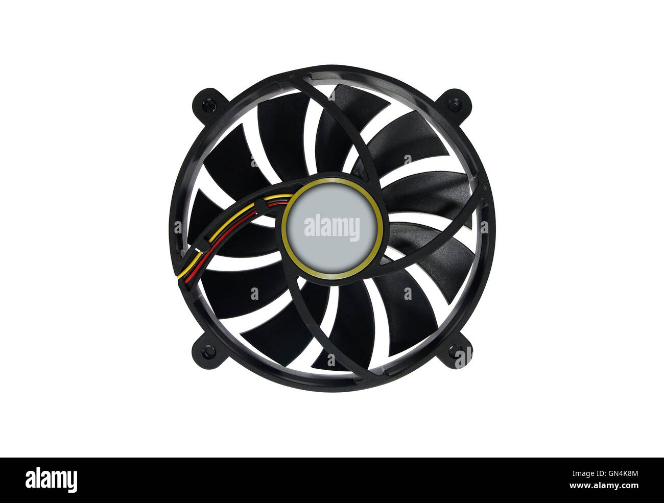 Computer fan isolated on a white Stock Photo - Alamy