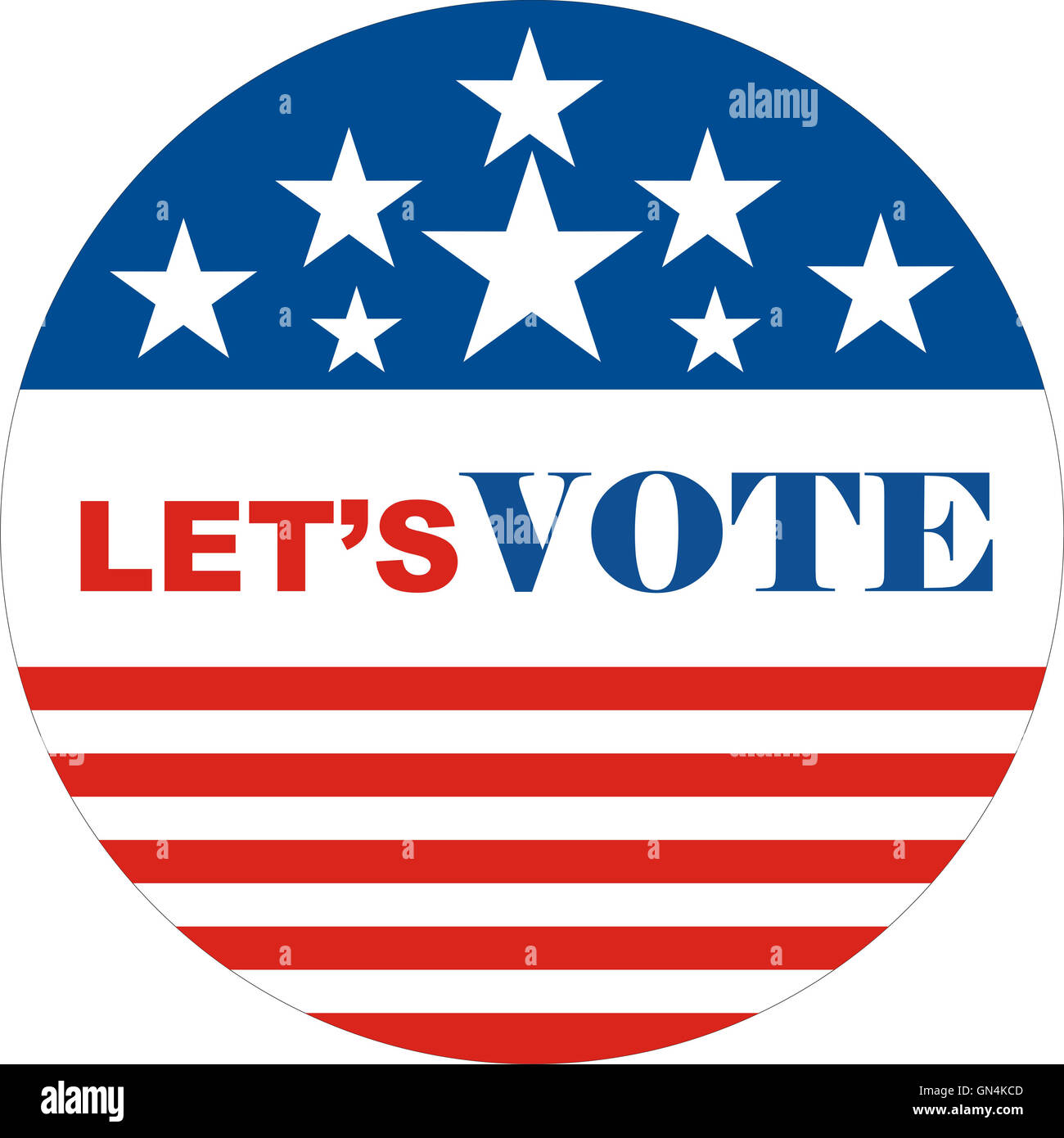 Vote here sign flag hi-res stock photography and images - Alamy