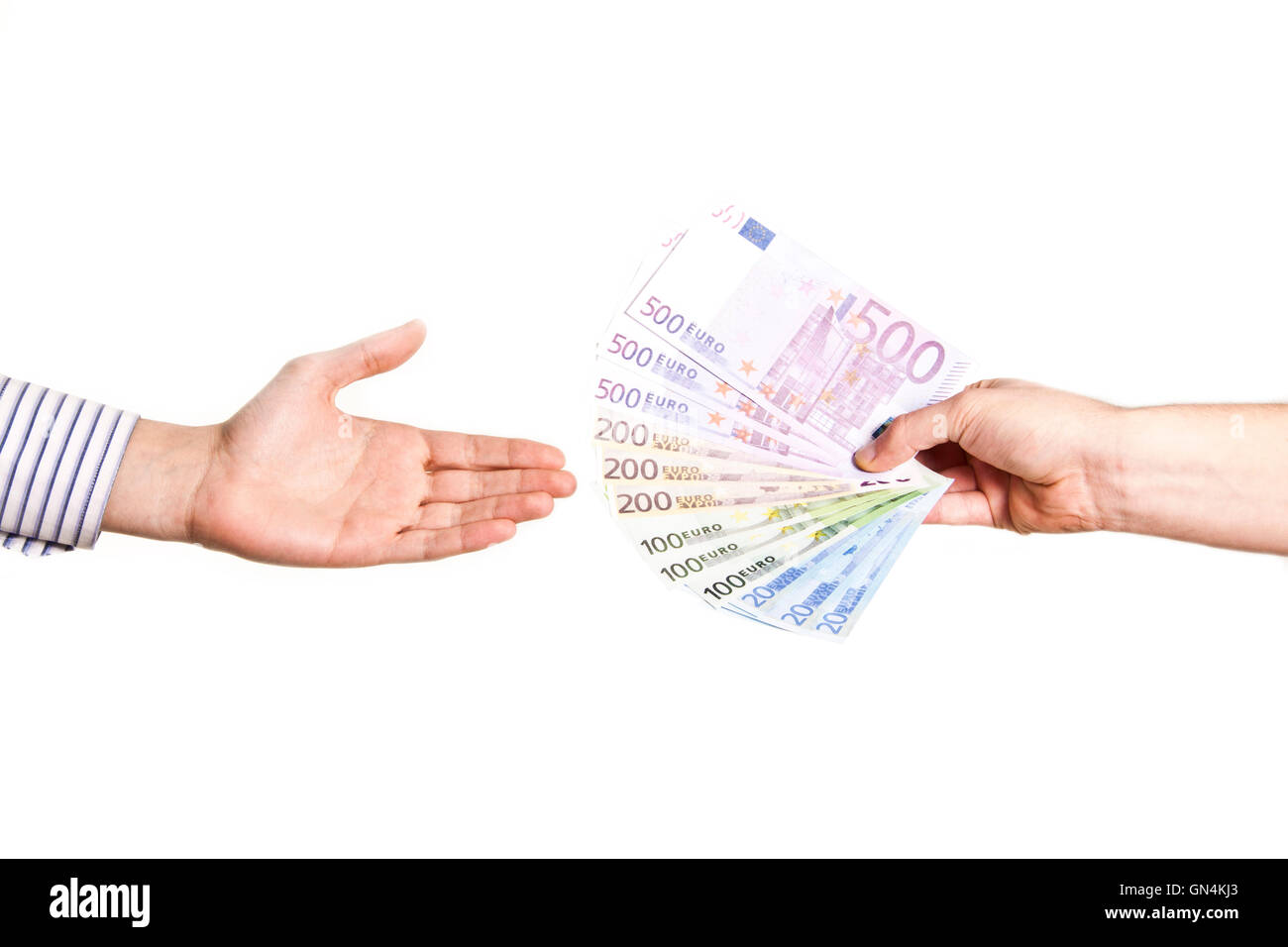 Stack of 200 euro notes hi-res stock photography and images - Alamy