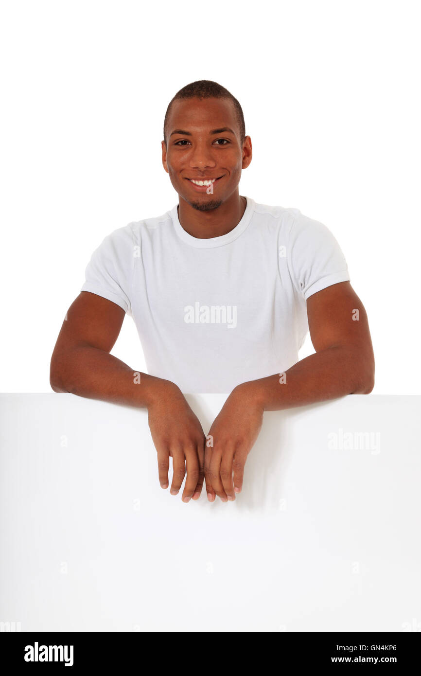 Attractive dark-skinned man Stock Photo - Alamy