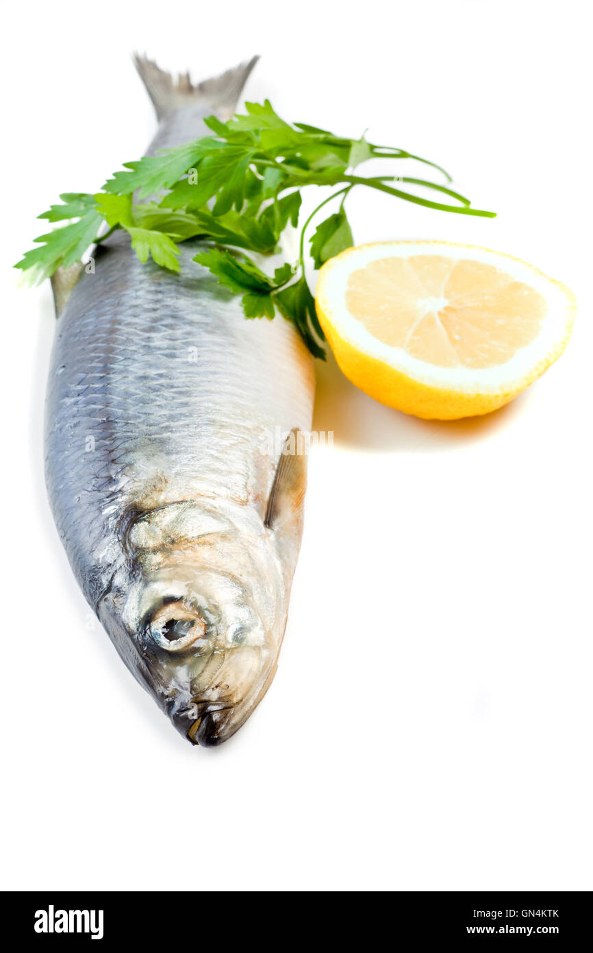 fish with lemon Stock Photo - Alamy