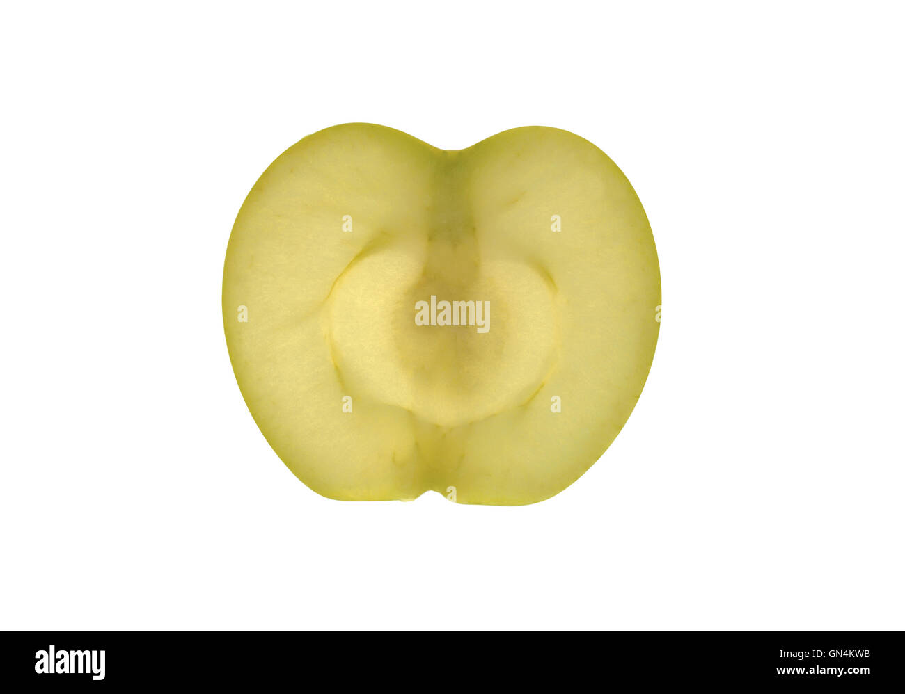 half of apple Stock Photo - Alamy